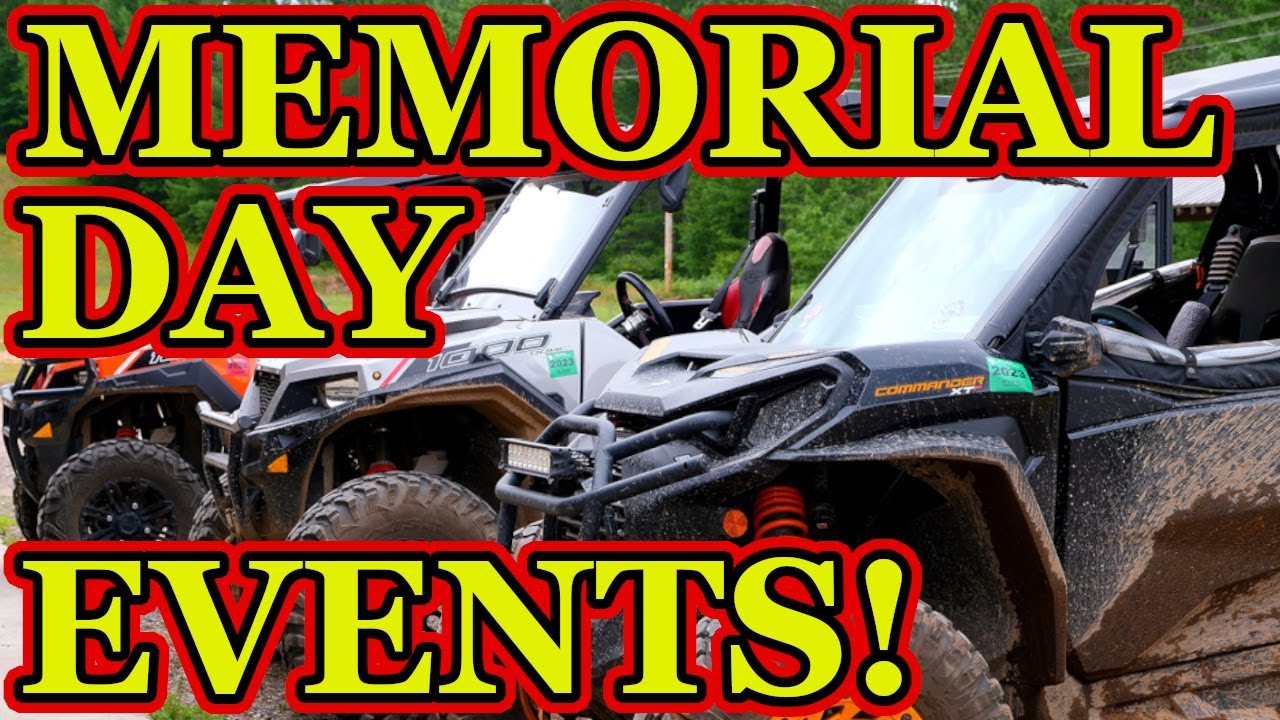 MEMORIAL DAY ATV UTV Events In Northern Wisconsin! - YouTube
