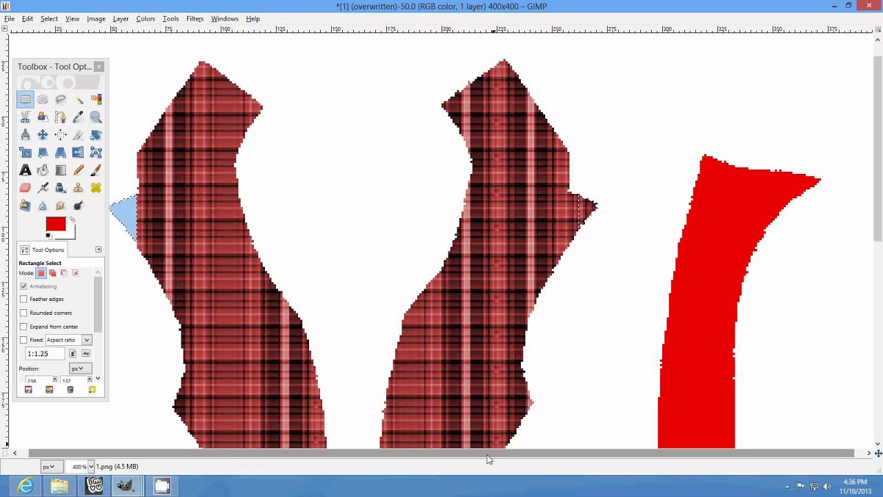 Jean Jacket using "Gimp" Tutorial 4 - YouTube