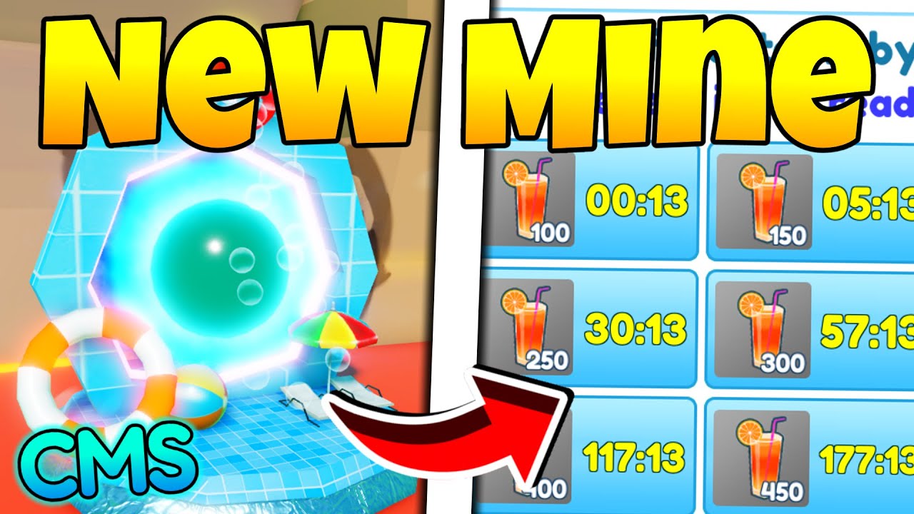 New Summer Mine In Clicker Mining Simulator - YouTube