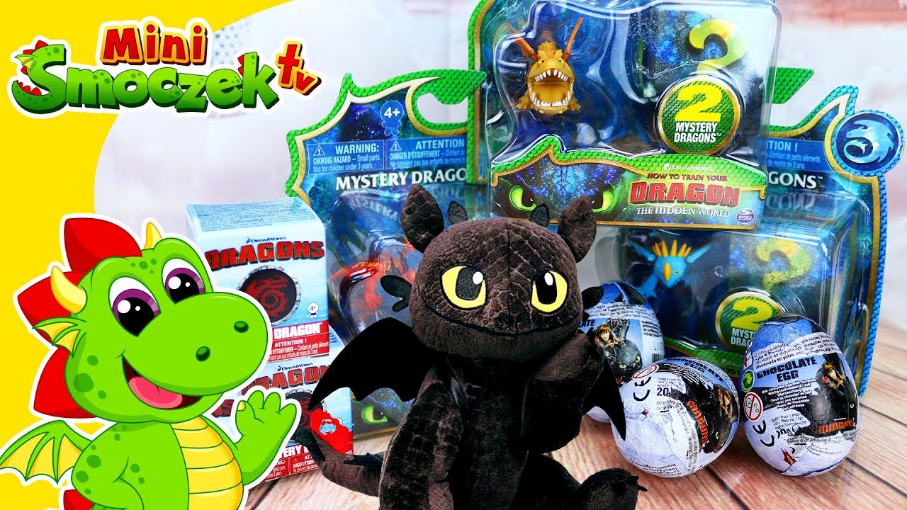 Jak wytresować smoka 3 - Jajka Niespodzianki Zabawki Bajki Dla Dzieci ...