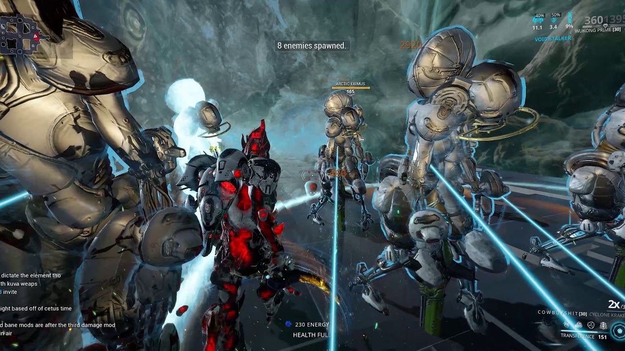 Warframe - Heavy Cyath Machete with Sacri Mods.[11/4 Hotfix] - YouTube