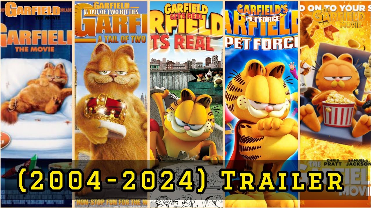 GARFIELD (2004-2024) Trailer Compilation🍿 - YouTube