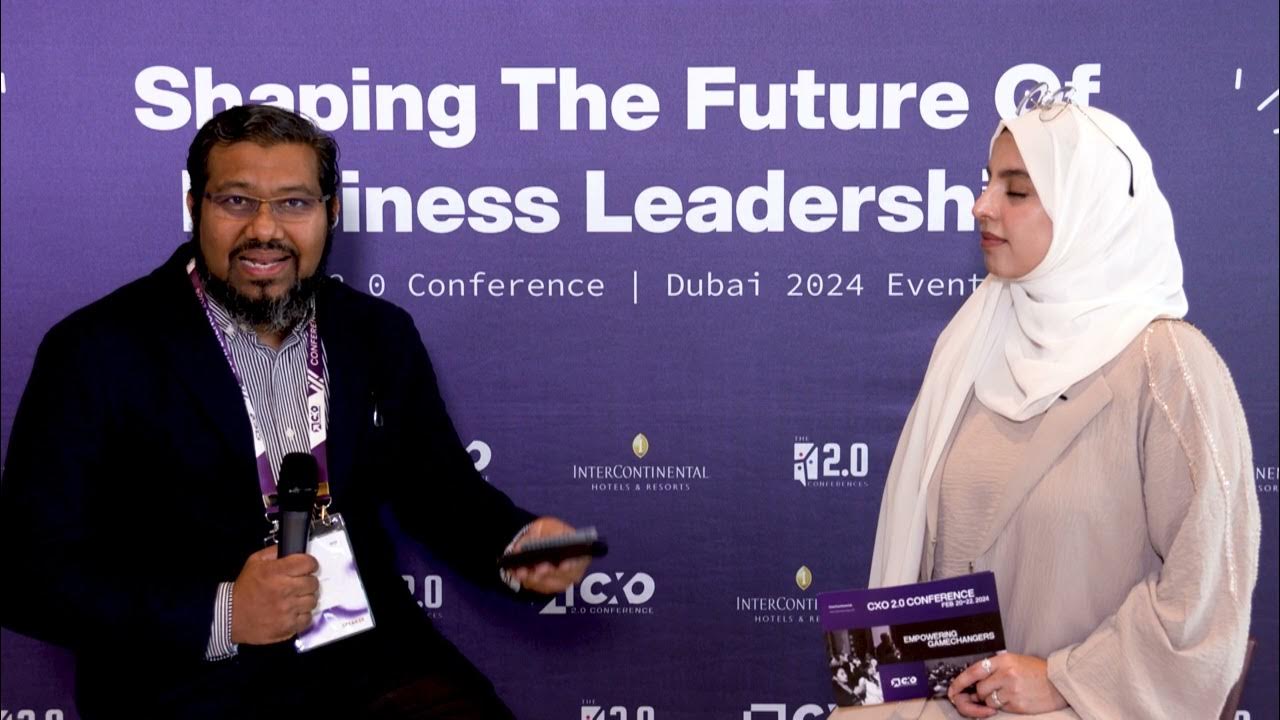 In Conversation with Sheikh Shariar Hossain| Visionaries Award | #CXO2Conf Dubai 2024 - YouTube