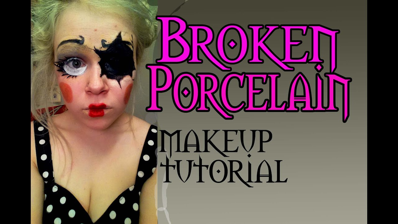 Broken Porcelain Doll SFX Makeup Tutorial - YouTube