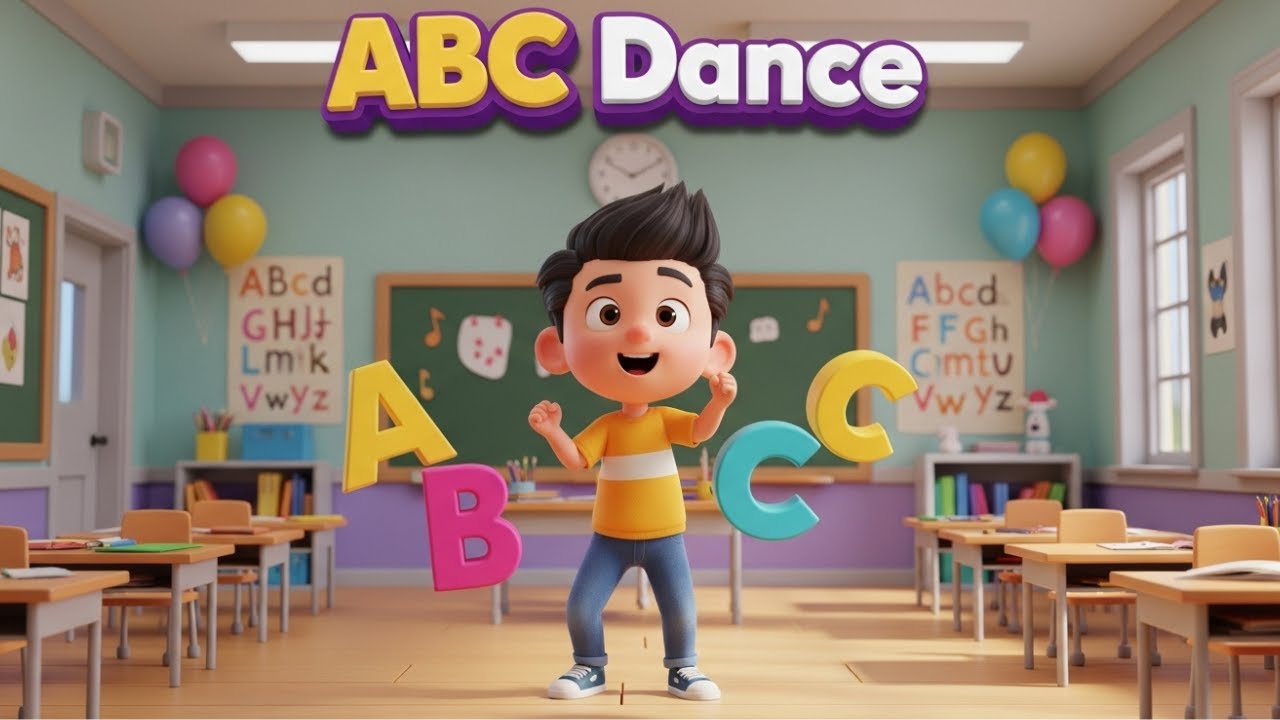 ABC Dance Song for Kids | Learn Letters with Fun | Tiny Beats - YouTube