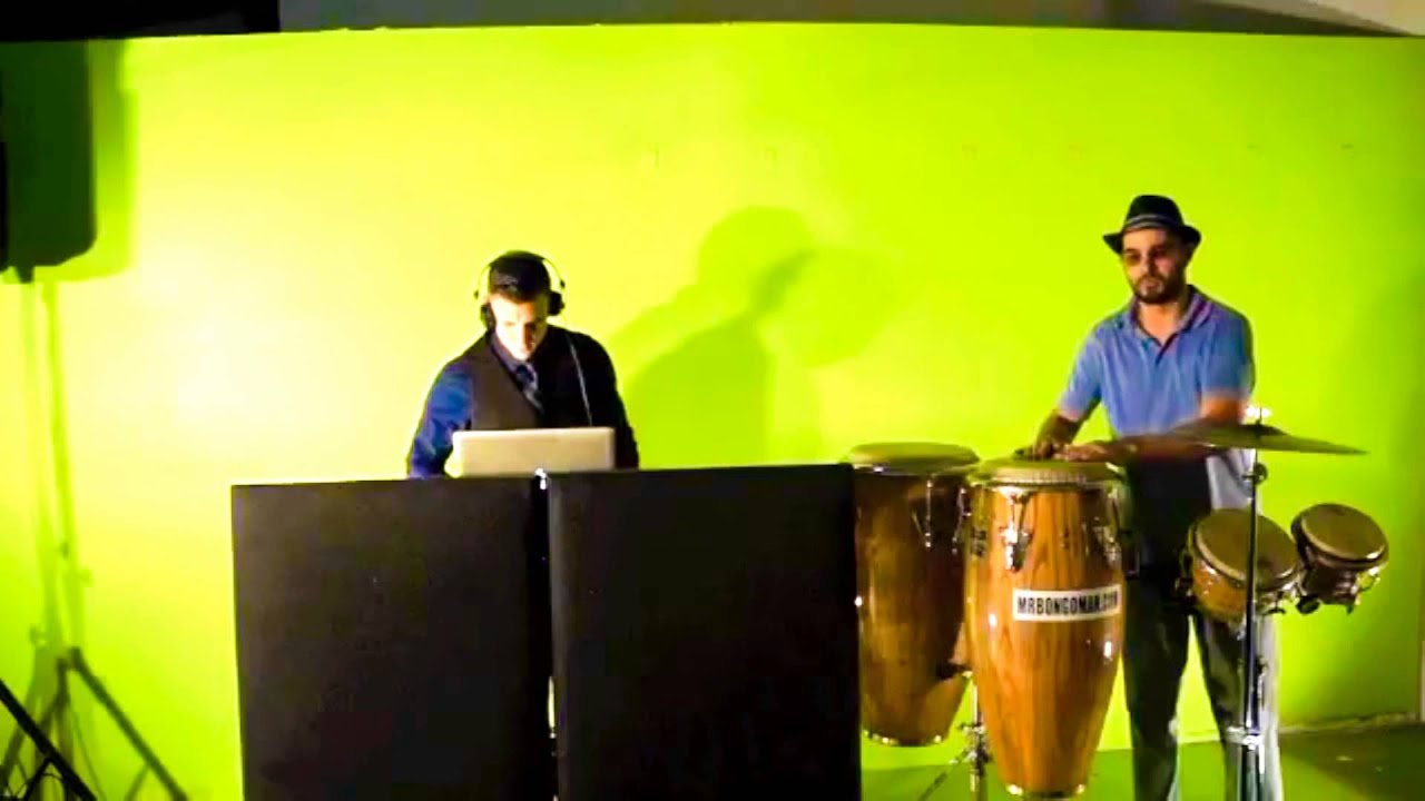 DJ Orlando with Conga Drummer (Practice Session) - YouTube