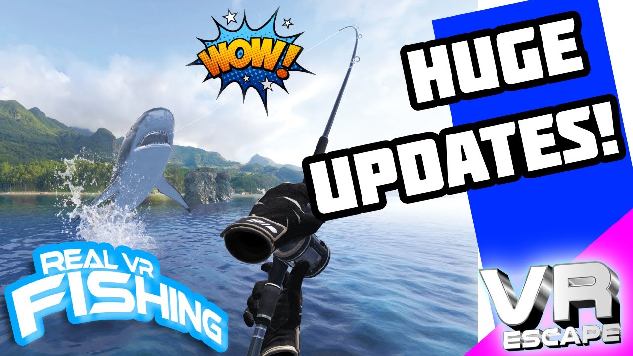 HUGE updates for Real VR Fishing! - YouTube