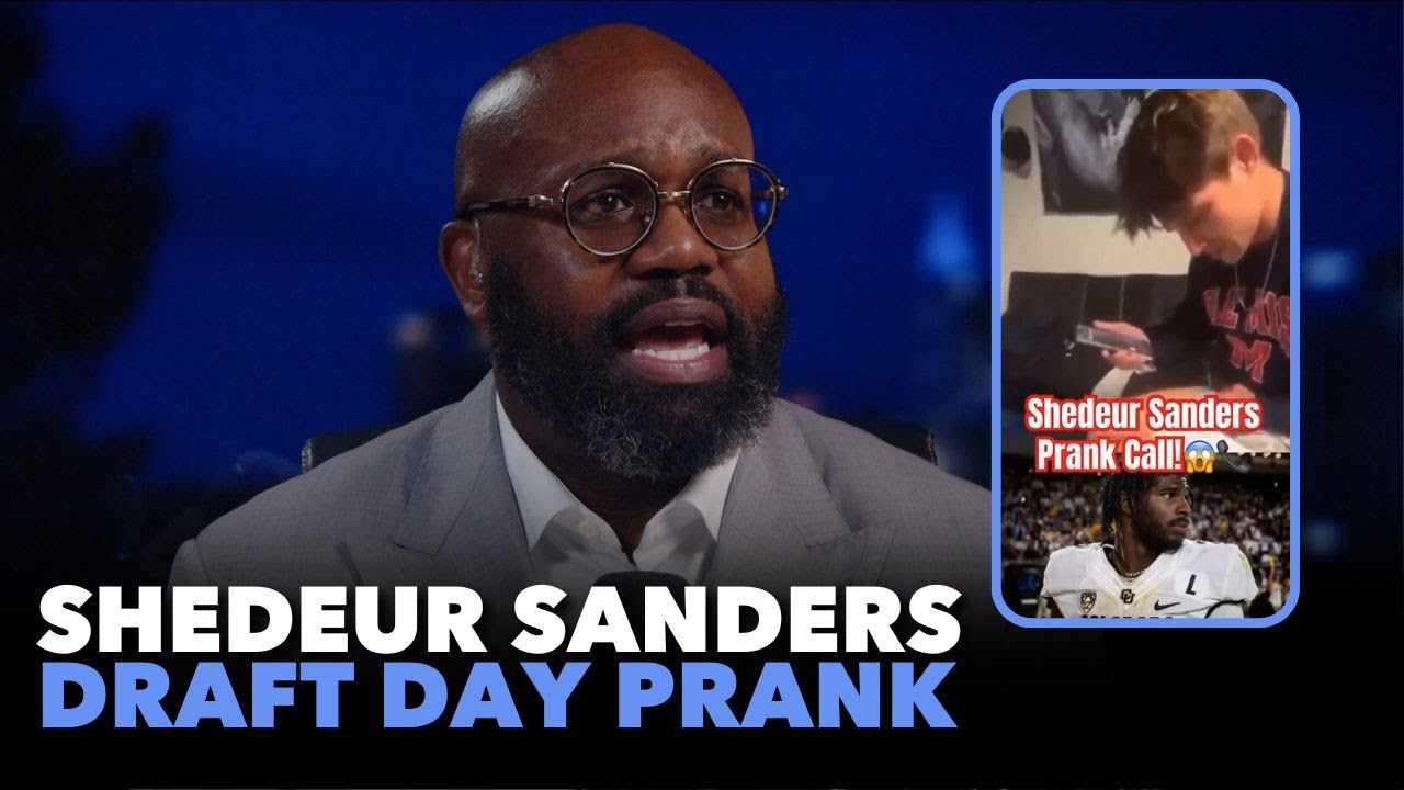 Shedeur Sanders Pranked on Draft Day?! - YouTube