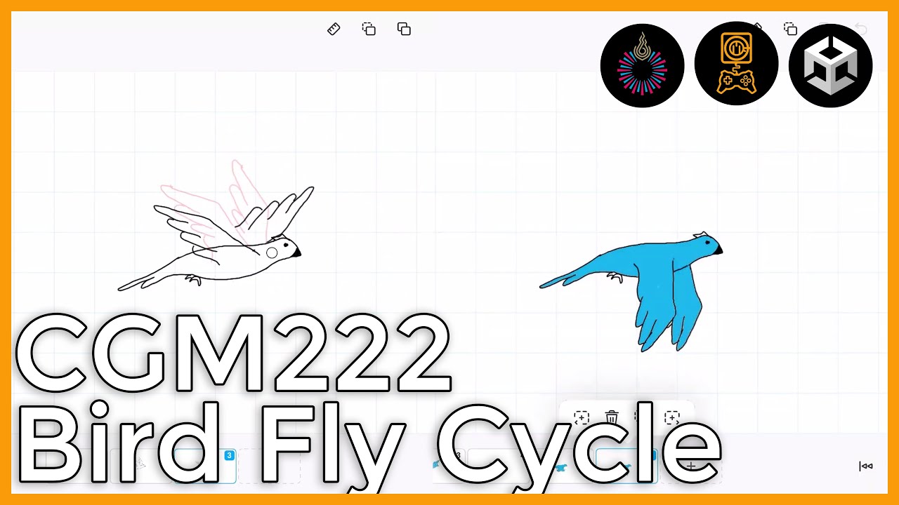 CGM222 - Bird Fly Cycle - YouTube