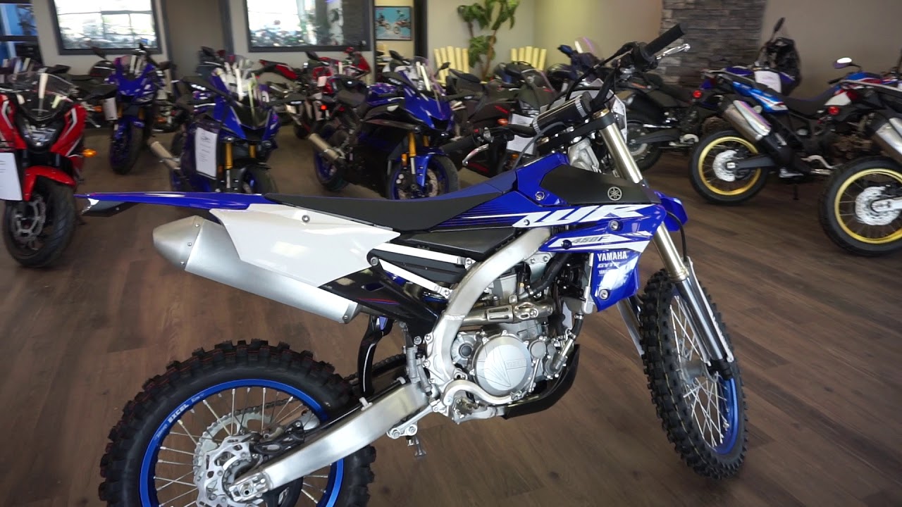 2018 Yamaha WR450F at Maxeys in Oklahoma City - YouTube