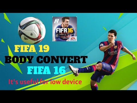 Fifa 16 offline | Fifa 19 body convert fifa 16 mobile | No bug work in ...