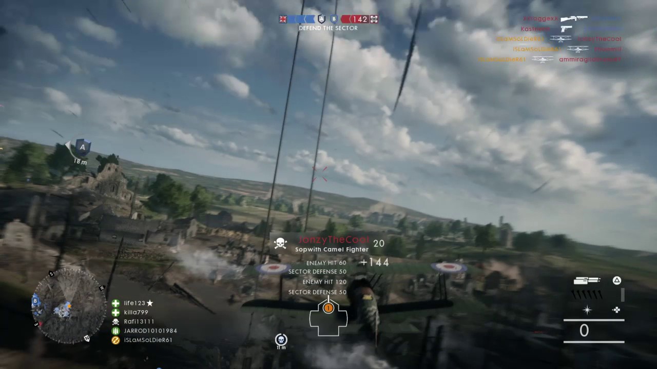 Bf1 plane multi kill - YouTube