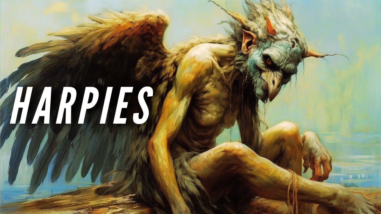 Harpies - The Grotesque Bird Women of Greek Mythology - YouTube