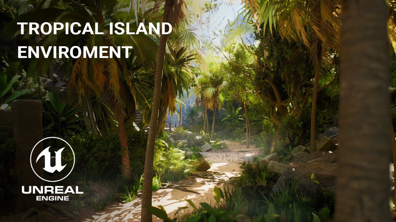 Level design tropic Island - YouTube