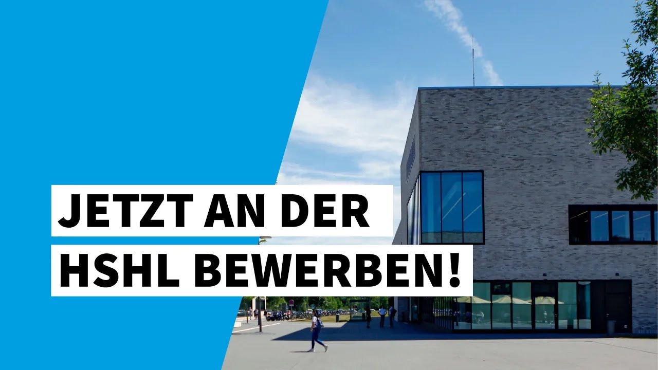 Dein Studium an der HSHL - NC-frei - Jetzt bewerben! - YouTube