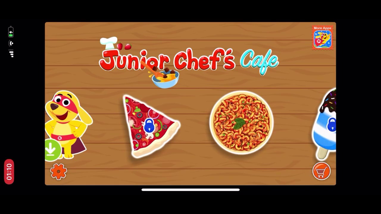 Junior chef cooking pasta game | Jr. Chef cooking pasta gameplay ...