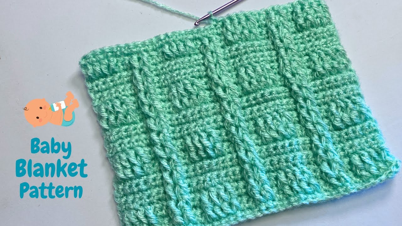Create a BABY BLANKET with This Unique Crochet Pattern! 🧶👶 - YouTube