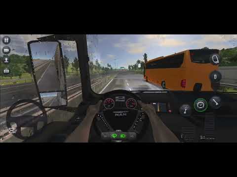 YAĞMURLU HAVADA TIR SÜRMEK Mİ ? #trucksimulator 