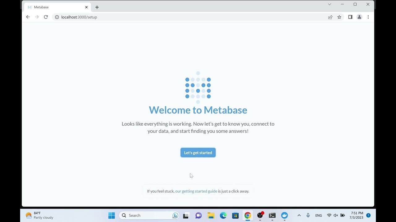How to Configure Metabase on Docker Container in Microsoft Windows #tips #metabase #docker # ...