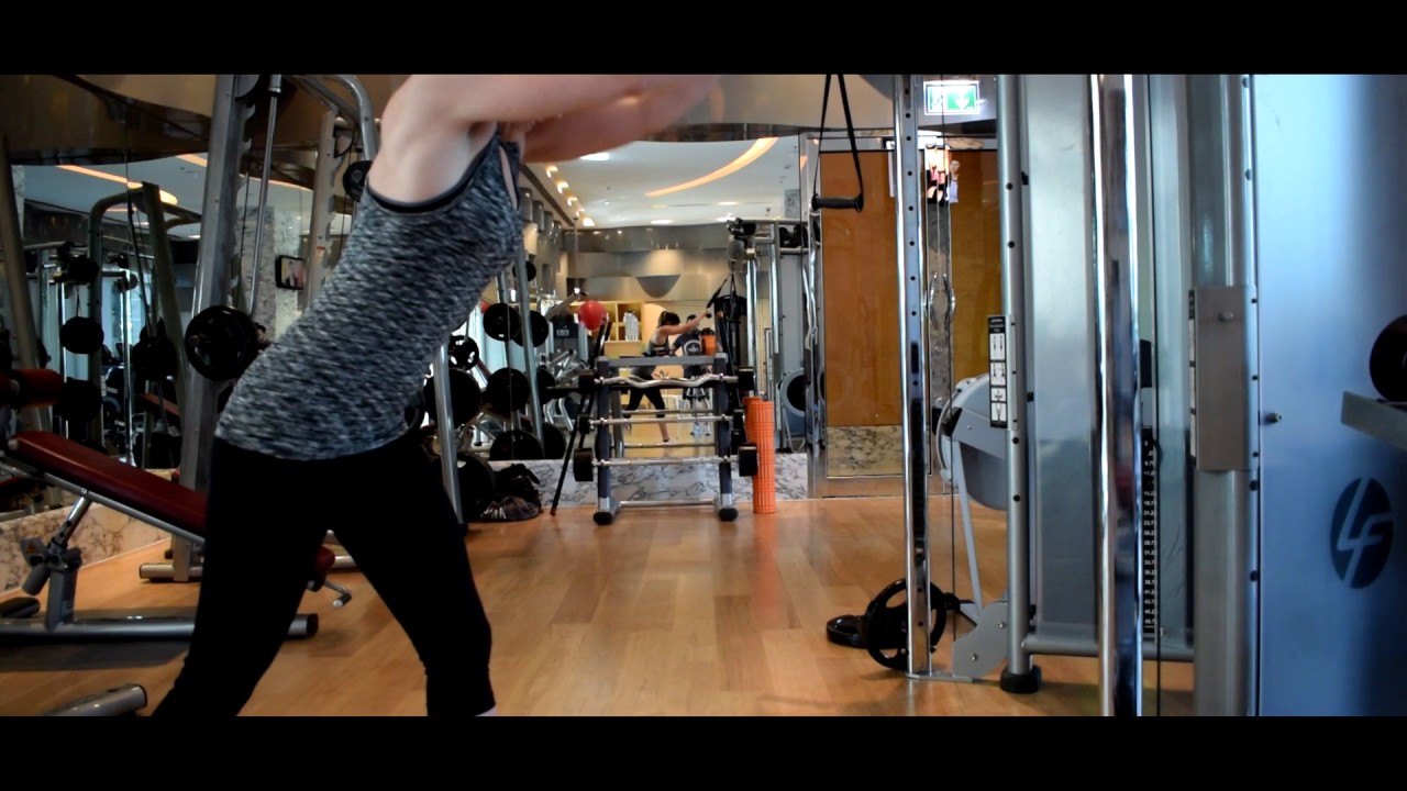 Exercise Library - Cable rope slam - YouTube