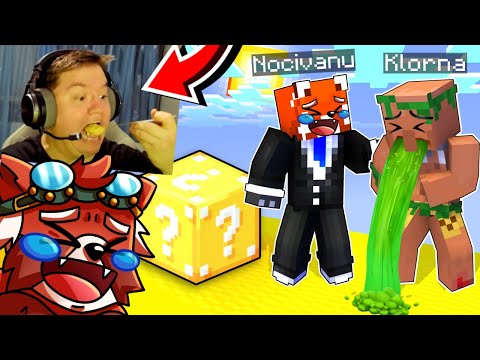 PROVOCARI NEBUNE pe LUCKY BLOCKS RACE! A MANCAT MUSTAR CU LAPTE (Gretos)