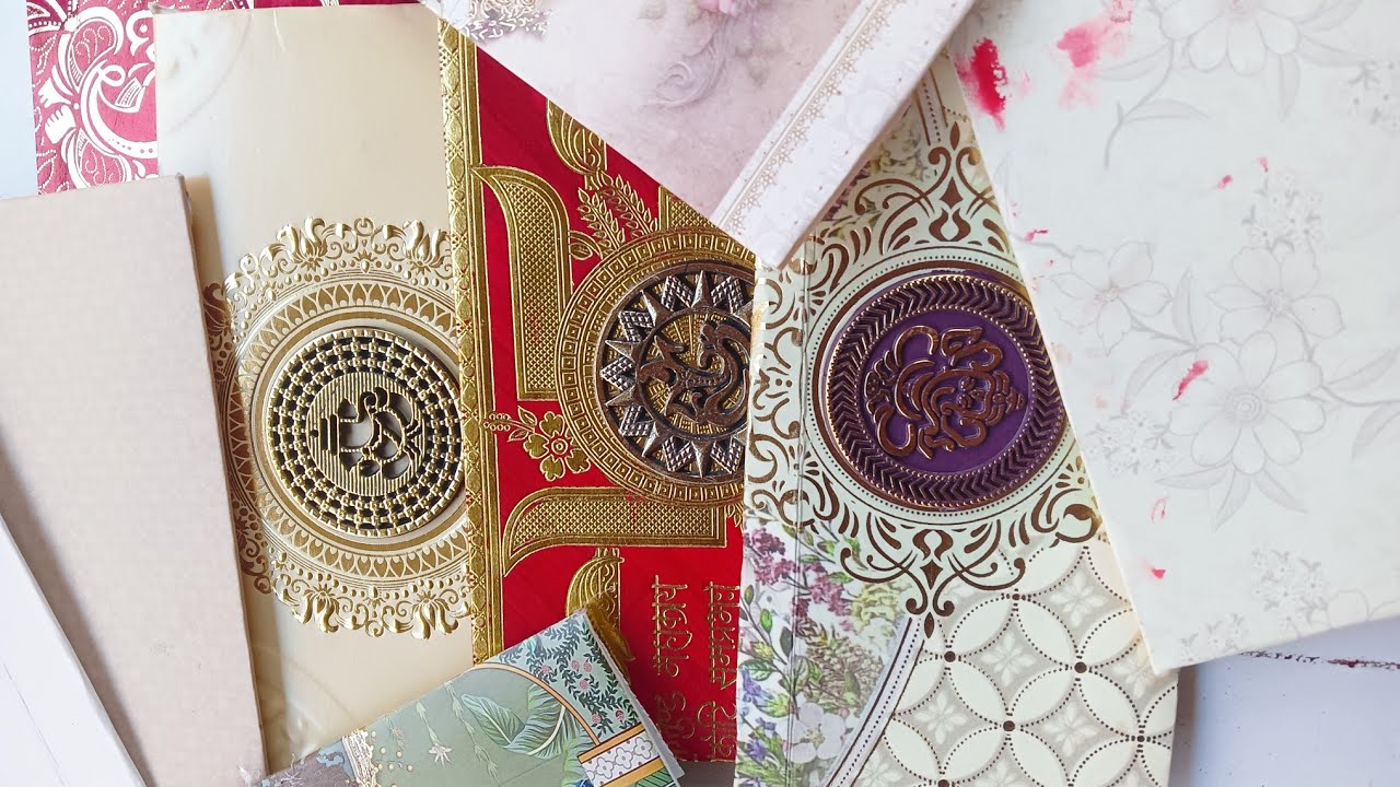 Diy Envelope wedding card reuse - YouTube