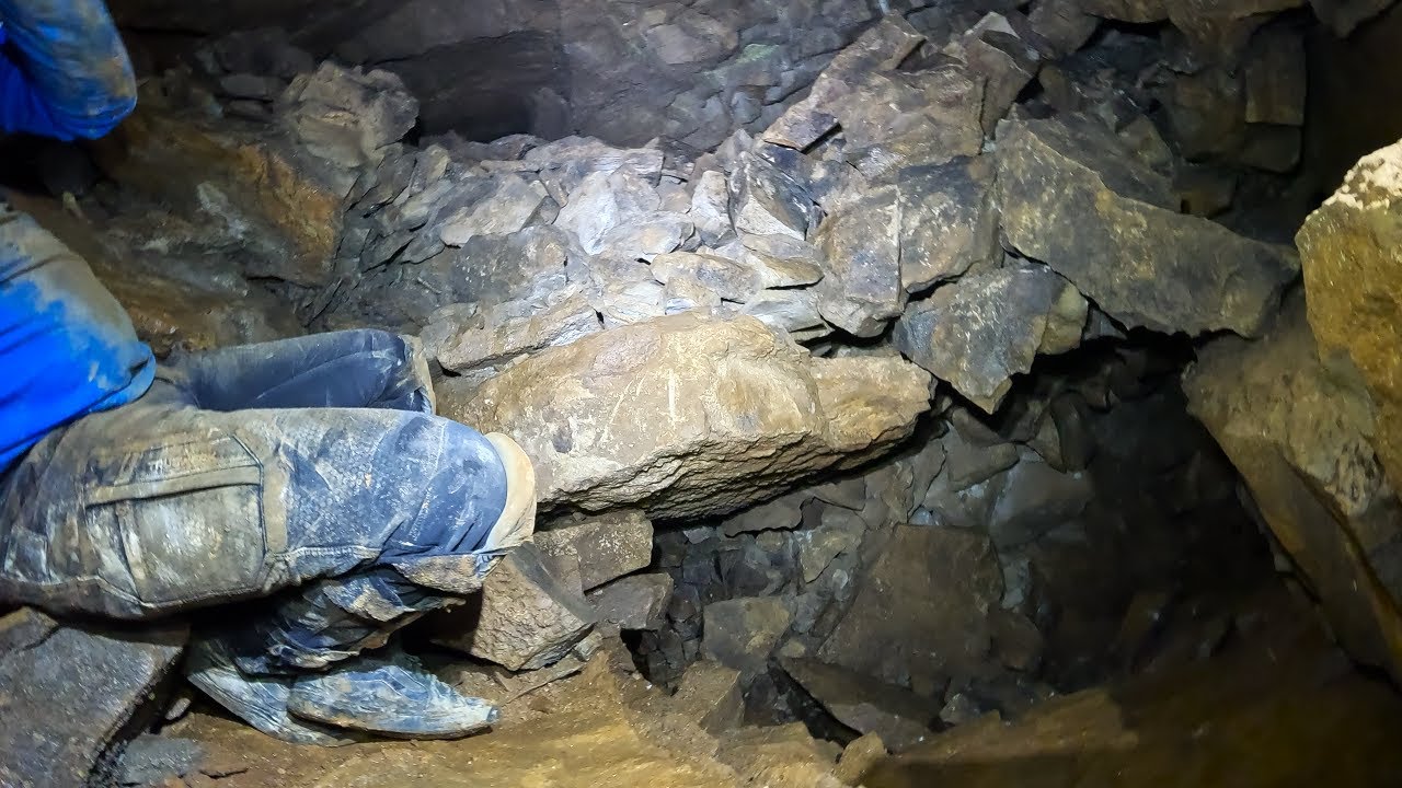 Collapsing Cave Breakdown is the Only Way Out - YouTube