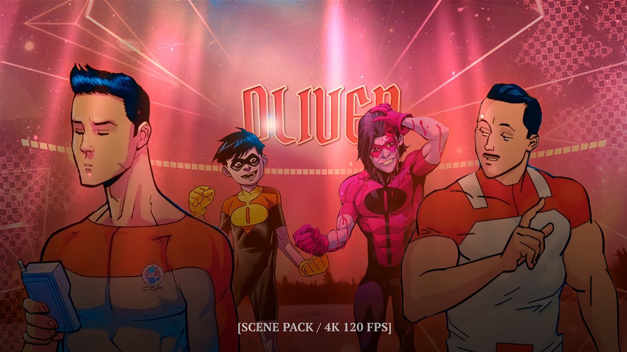 OLIVER COMICS \\\ SCENE PACK 4K 120 FPS /// COMICS ANIMATION - YouTube
