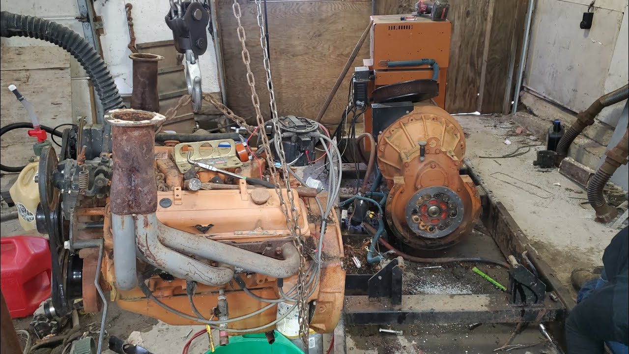 Will it Start?? Small block Generator! - YouTube