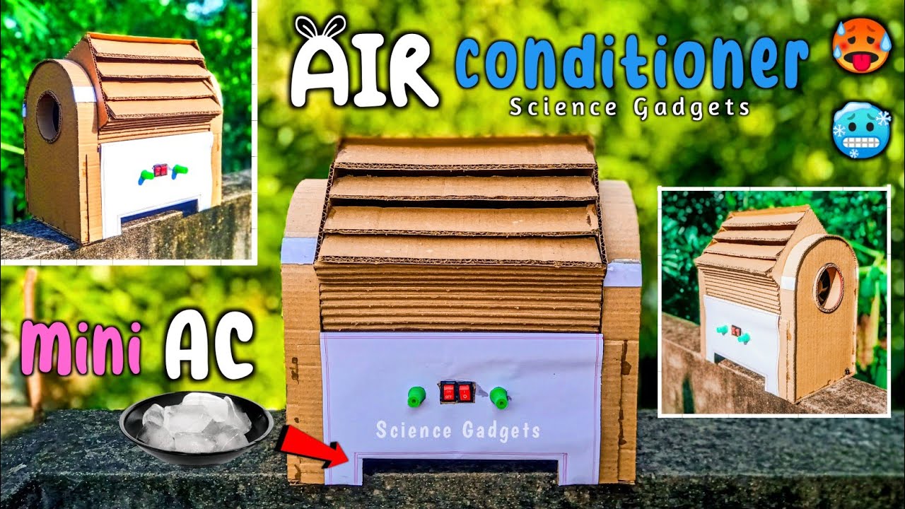 how to make air conditioner at home || air conditioner kaise banaye ...