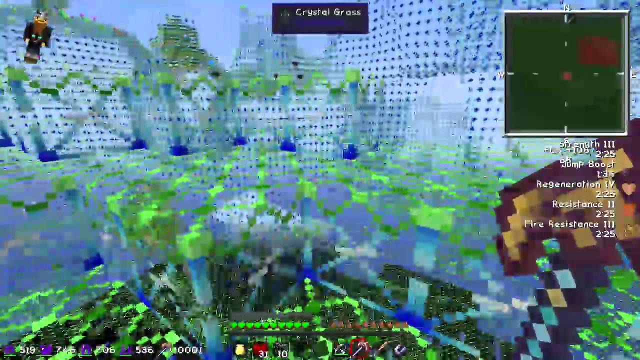 Minecraft Lets Play T&C Creations Se1 Ep30 (Crystal Dimension) - YouTube