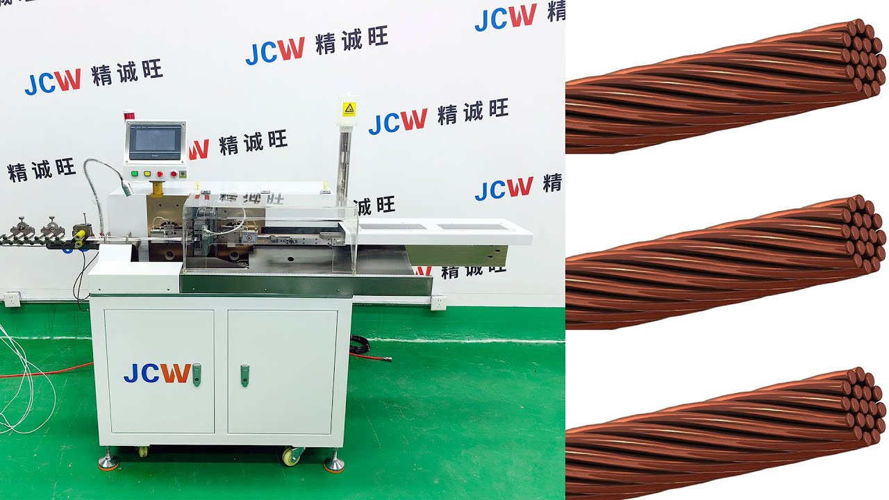 5 pieces of 2.0mm² Stranded Wire Stripping to Tinning Machine | JCW ...