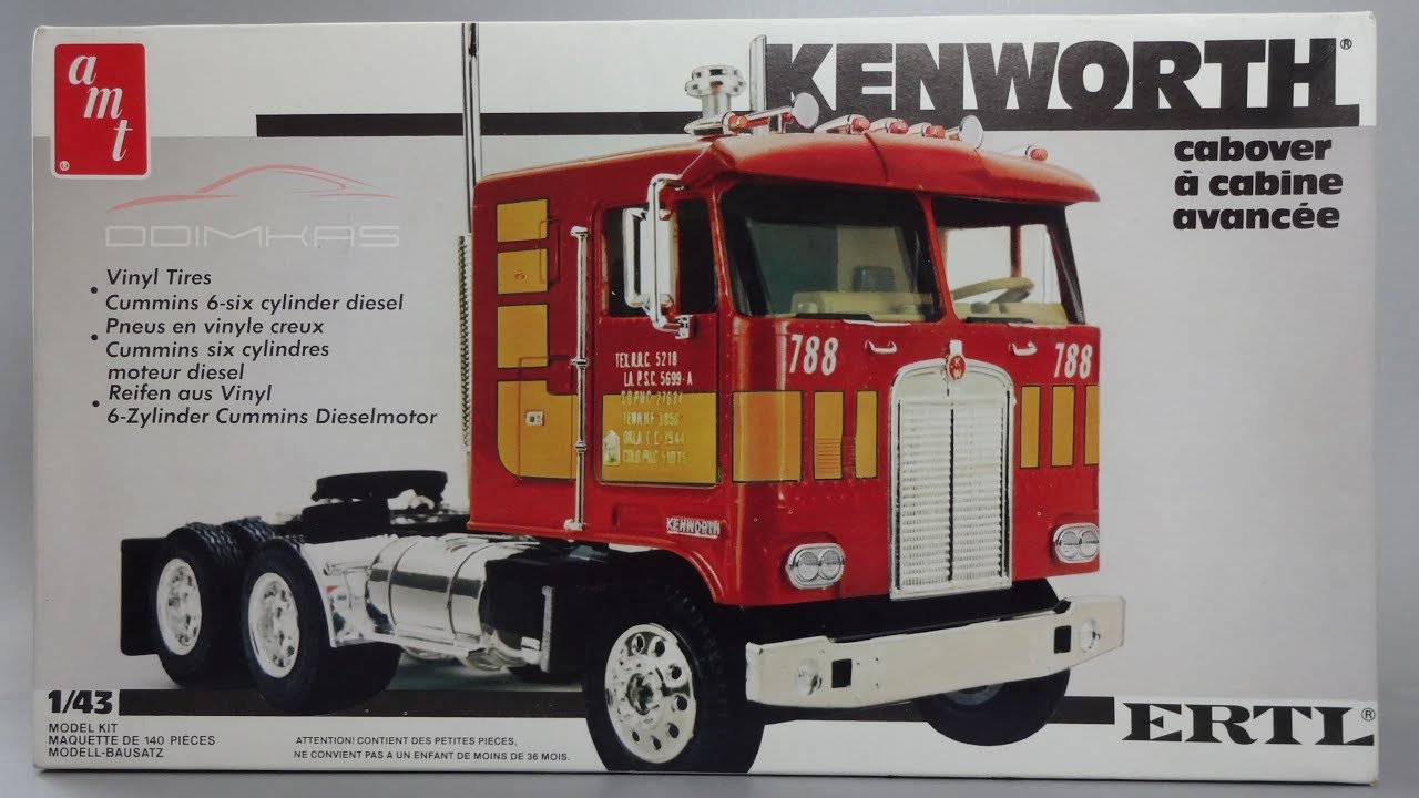 Kenworth K123 Cabover Truck || AMT - ERTL - Matchbox - Heller ...
