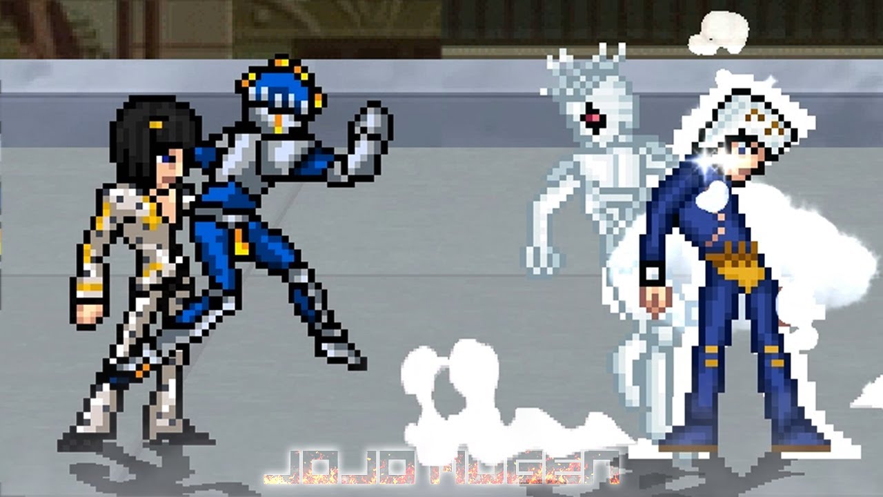 Bruno Bucciarati vs Weather Report - Epic Quick Match Battle MUGEN ...