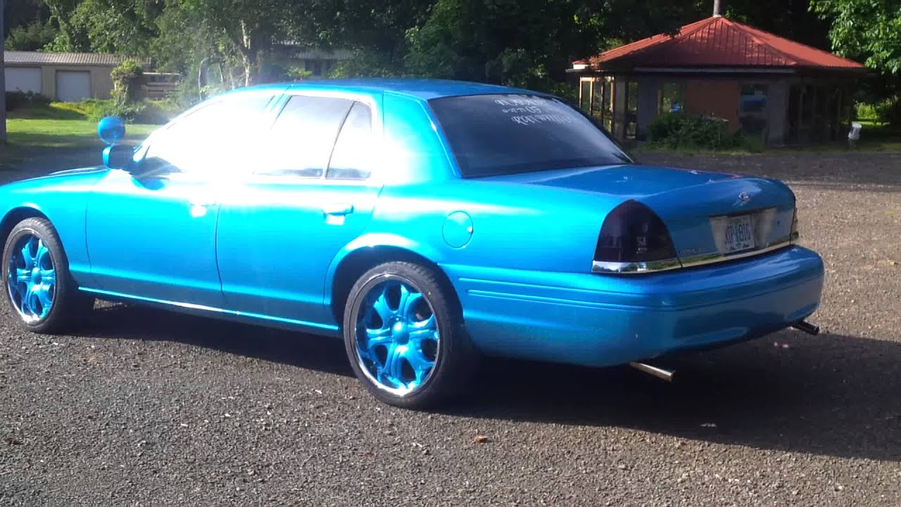 candy blue cop car in memory of RYAN WILLIAMS - YouTube