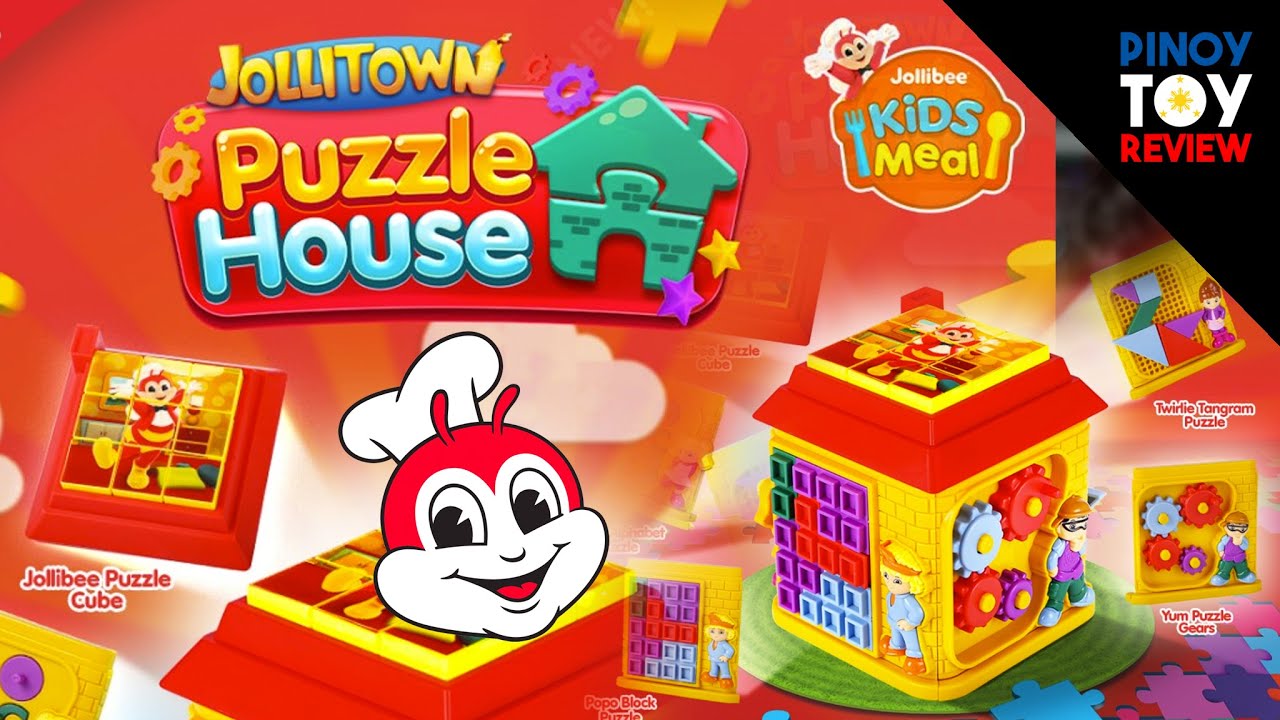 Jollibee July 2023 Jollitown Puzzle House - YouTube