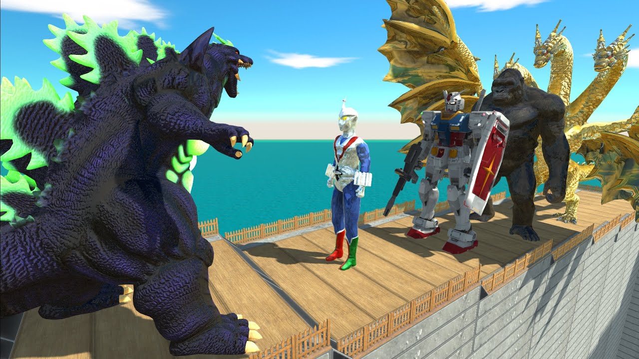 Super Godzilla vs Kaiju Monster DEATH FALL - ARBS - YouTube