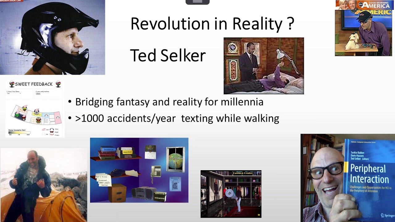 SFCDUG March 2019 | Ted Selker_ VR-AR Where from and Where to - YouTube