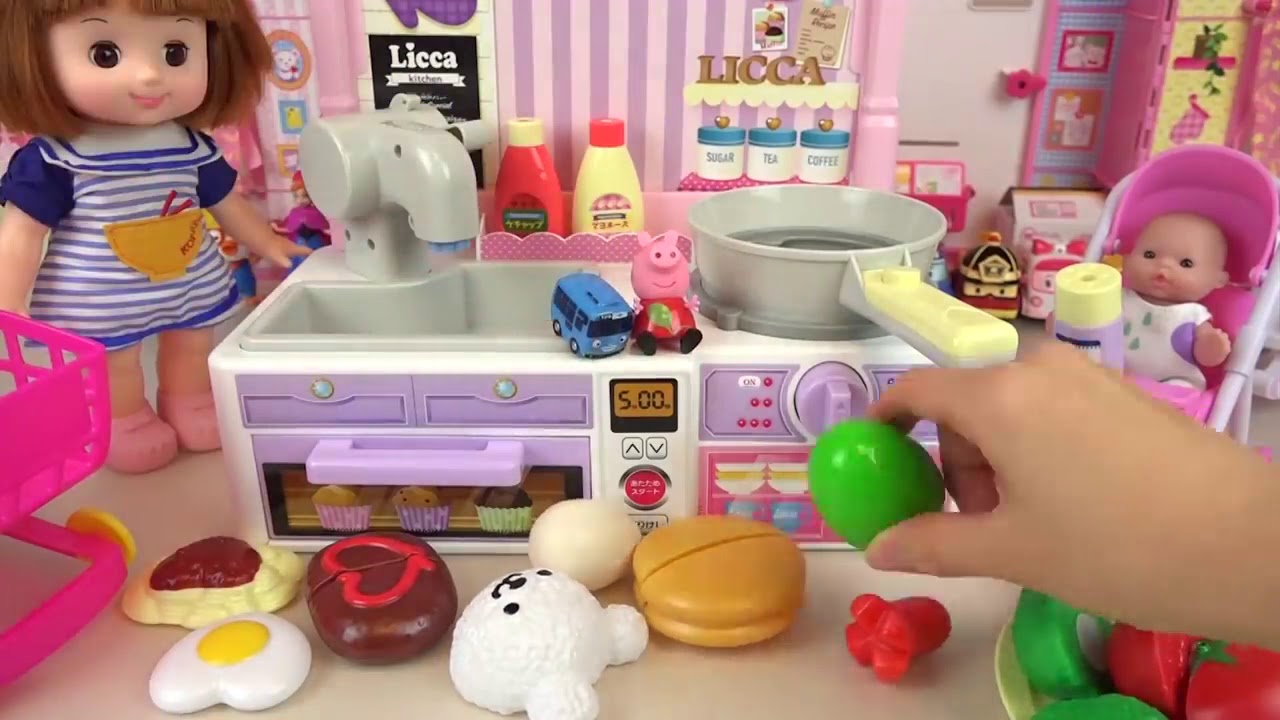 Baby Doll Kitchen dan mainkan permainan memasak (Baby Doll Kitchen and ...