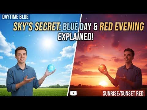 Why is the Sky Blue and Sunset Red? | Simple Physics Explained - YouTube