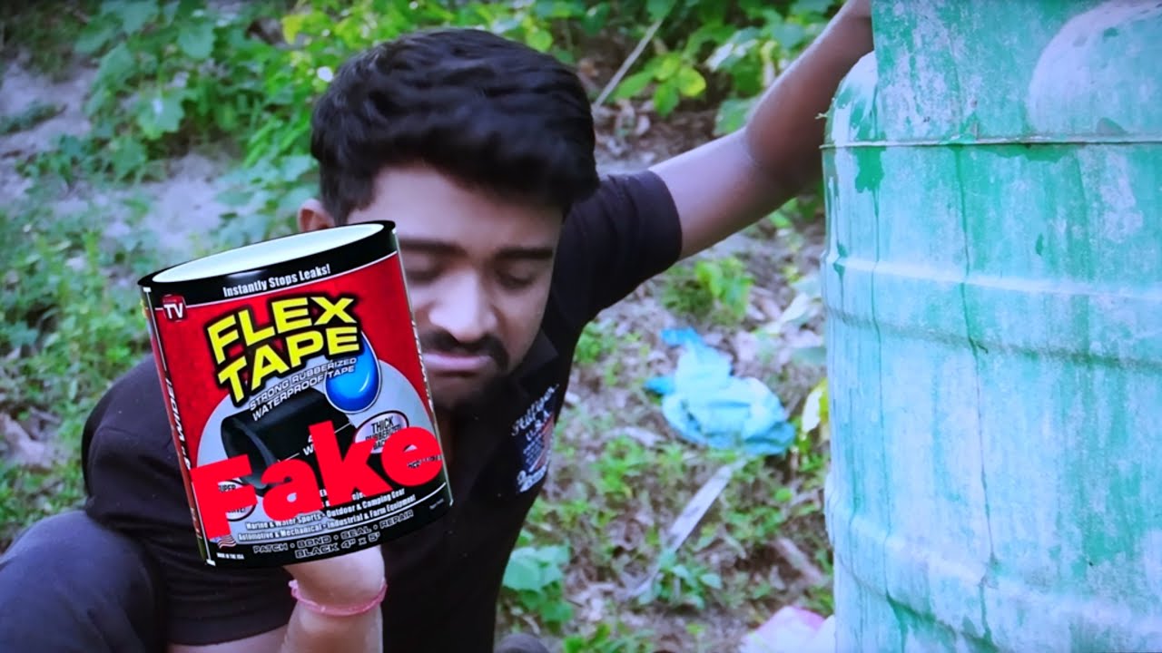 FLEX TAPE/FLES TAPE | World's Powerful Waterproof Tape | EXPOSED - YouTube