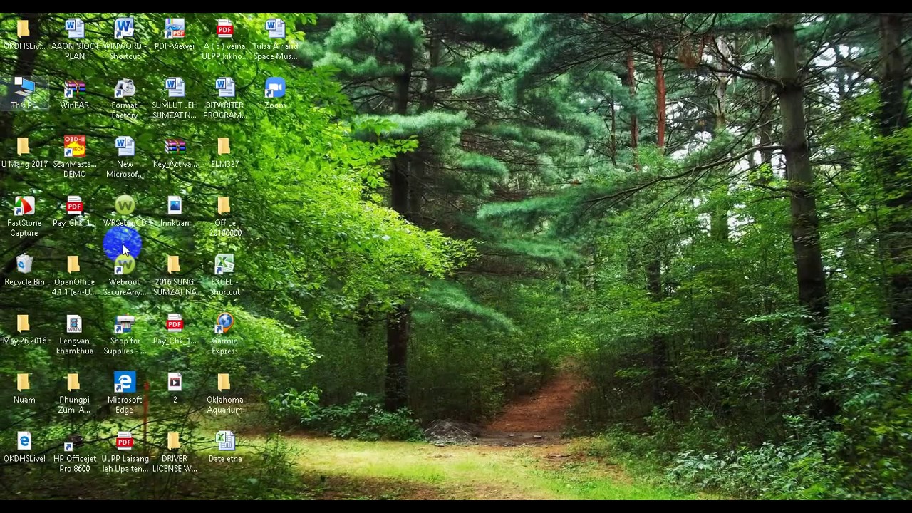 How To Set Wallpaper For Windows 10! - YouTube