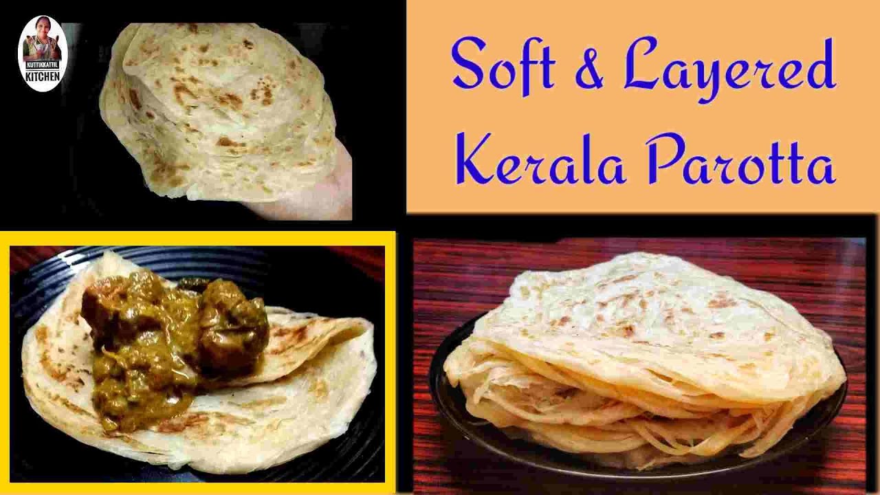 Soft & Layered Parotta | How to make easy and tasty parotta ...