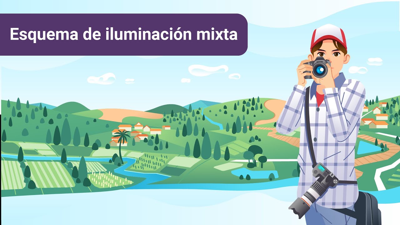 Esquema de iluminación mixta - YouTube