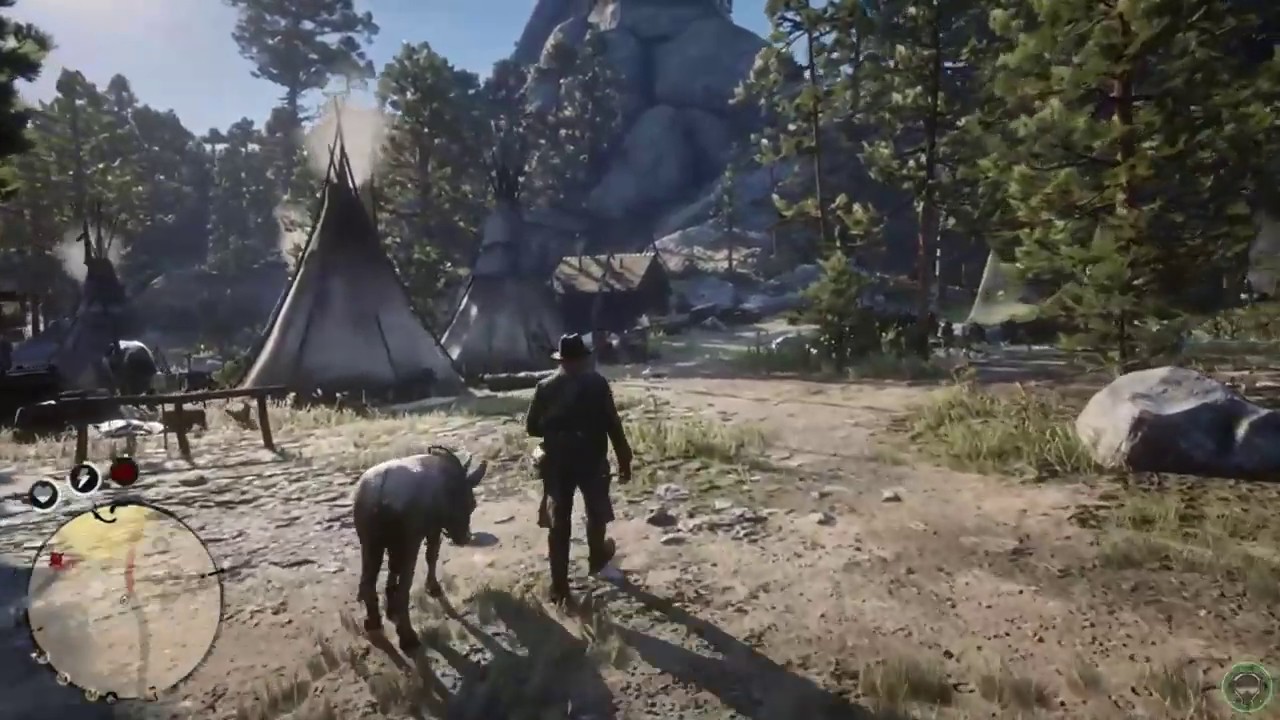 RDR2 Found a Donkey (Not Watson's Cabin) - YouTube