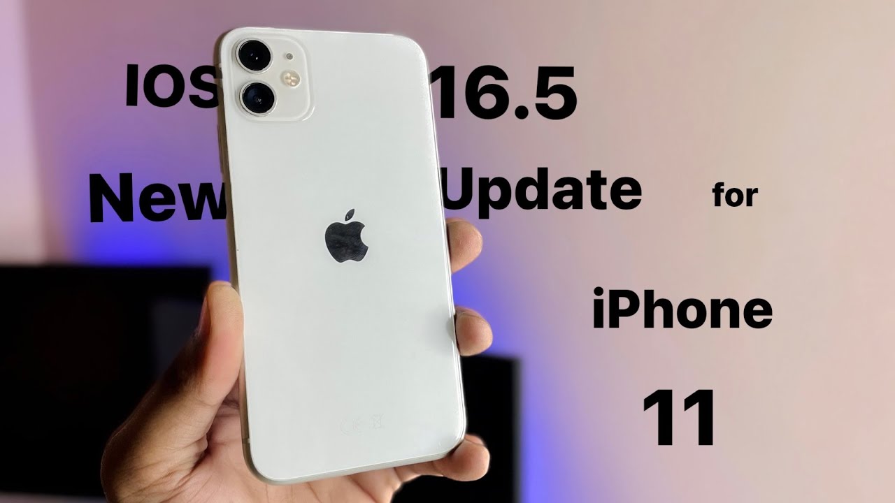 New update for iPhone 11 - IOS 16.5 What’s New 😍😍 - YouTube
