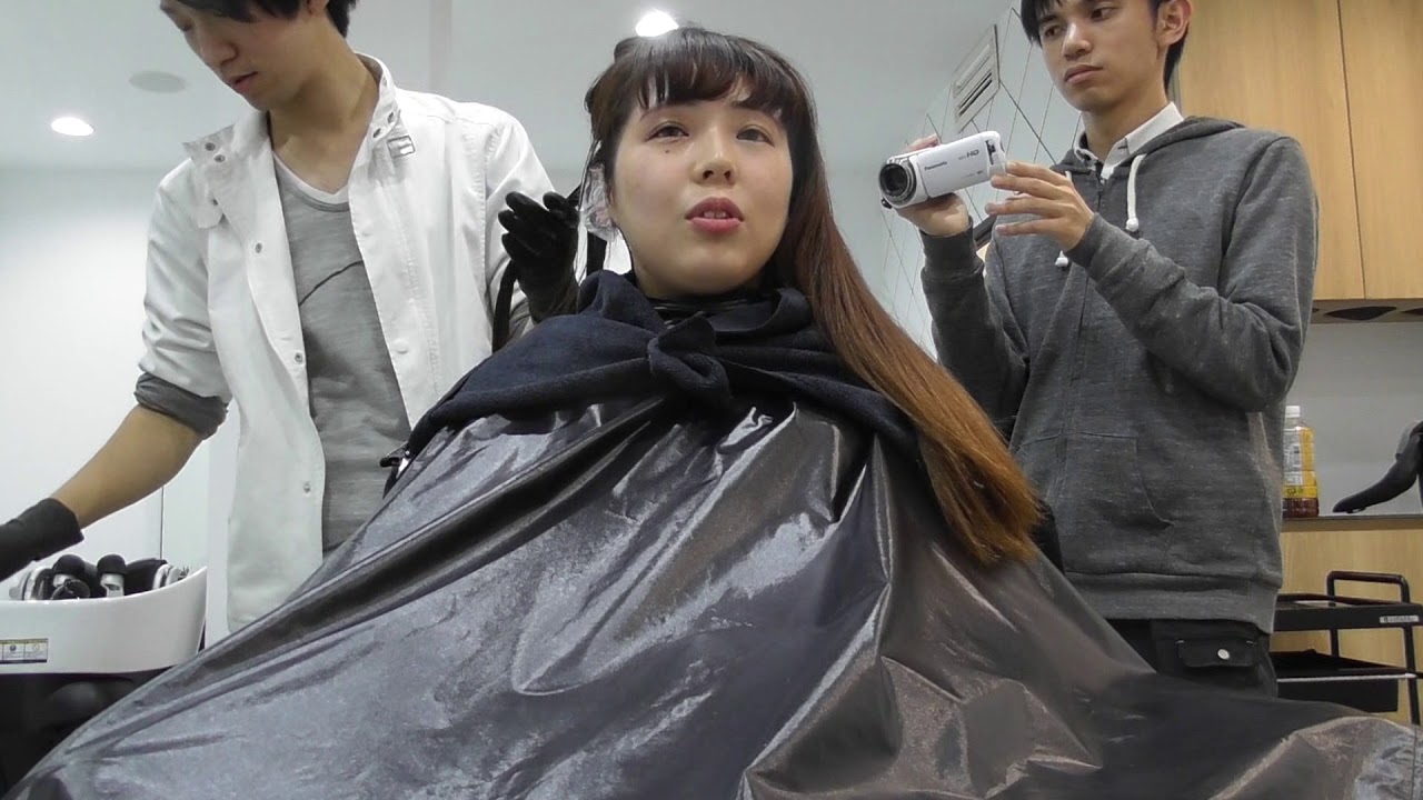 The Change Vol 58 Sample Haircut color Japanese - YouTube
