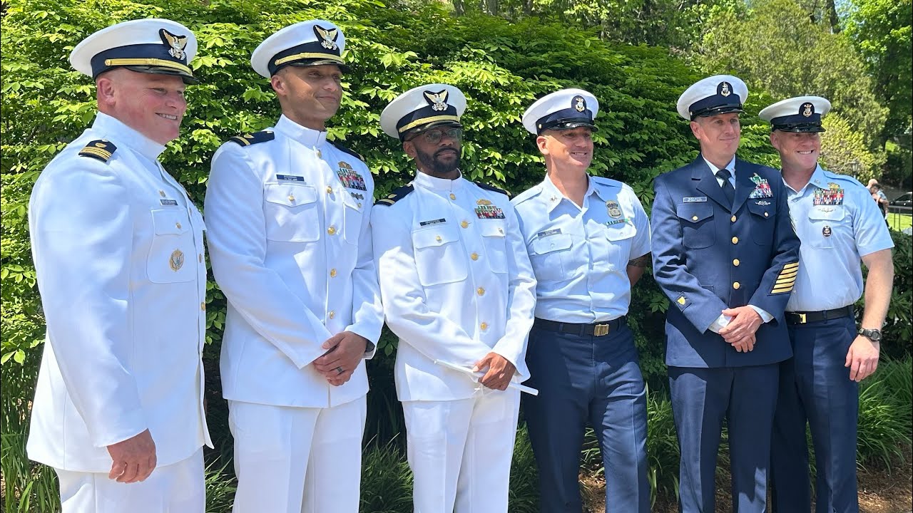 Jaime’s USCG Officer Graduation May 12, 2023 🫡🇺🇸👏🏽🙌🏼 - YouTube