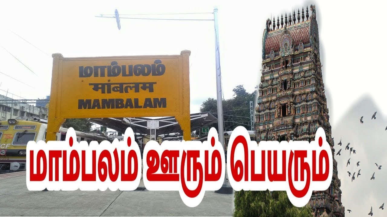 மாம்பலம் இடத்தின் பெயர் காரணம் | WEST MAMBALAM HISTORY#50 - YouTube