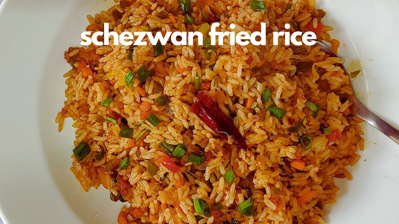 Schezwan Veg Fried Rice | Fried Rice Recipe | Quick and easy recipe - YouTube